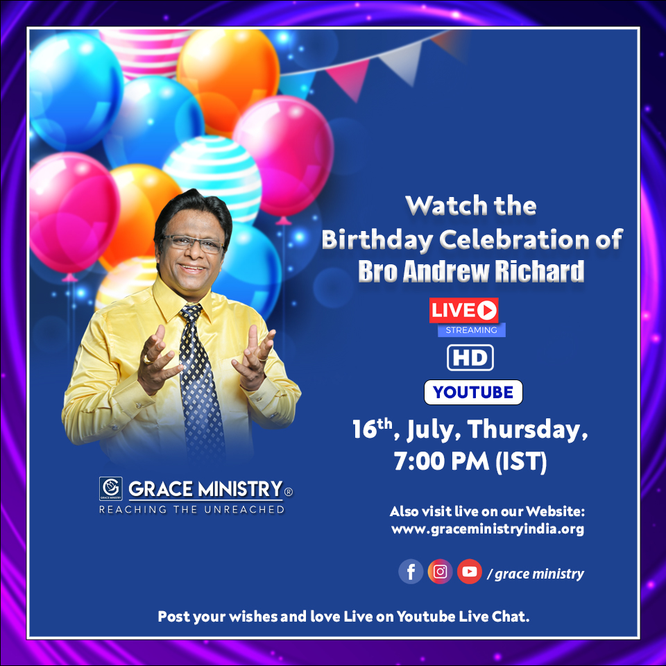 Watch the 58th Birthday Celebration of Bro Andrew Richard Live on ...